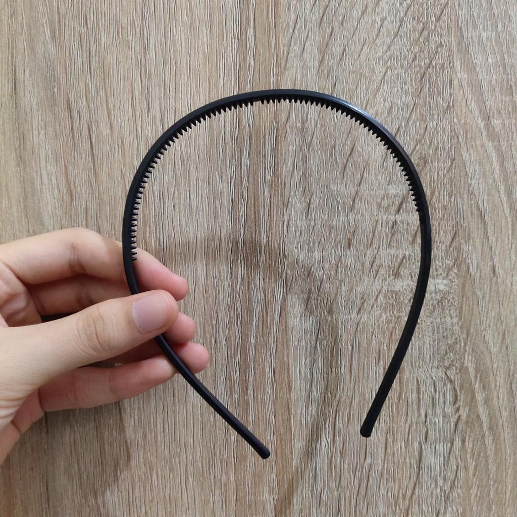 Jual (PGS) BANDO LIDI HITAM POLOS / BANDO PLASTIK POLOS / BANDO PRIA ...