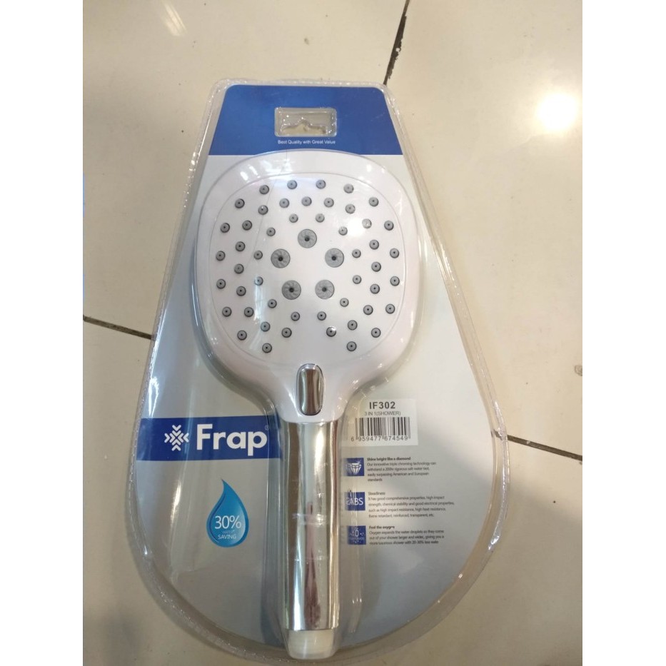 Jual Hand Shower Set Merk FRAP Type IF302 ukuran 1/2 inch SMTA | Shopee ...