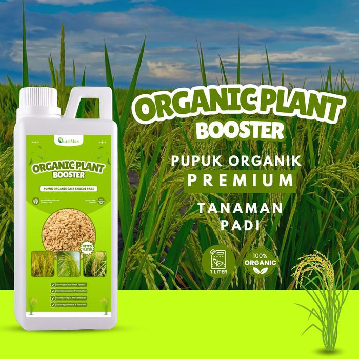 Jual ORGANIC PLANT BOOSTER PADI 1 LITER - Pupuk Organik Cair Dan ZPT ...