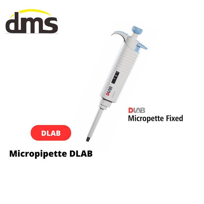 Jual Micropipette Fixed Micropipet Volume 500 µL DLAB | Shopee Indonesia