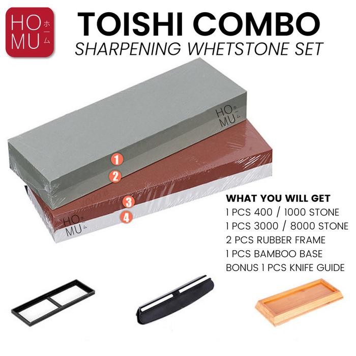 Jual BEST -HOMU TOISHI COMBO Paket 6 pcs Set Batu Asah Professional ...