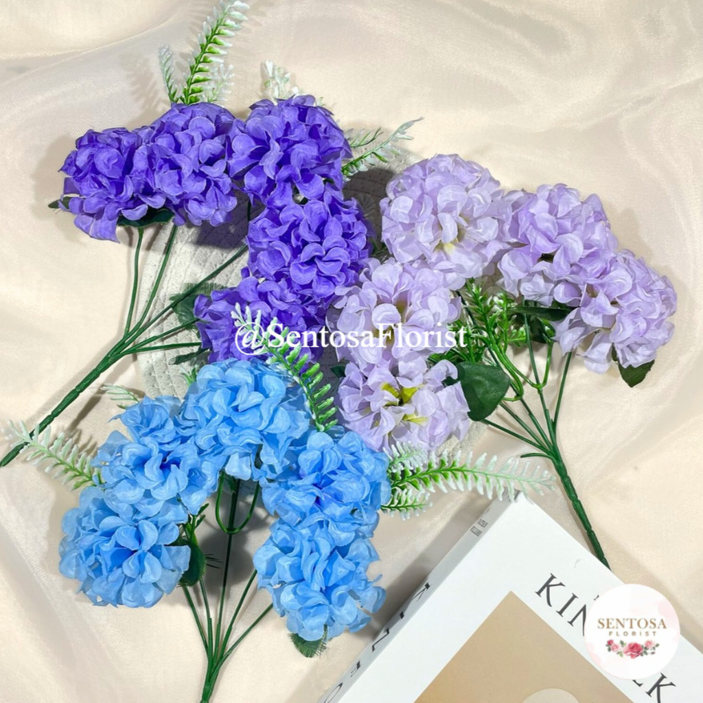 Jual Bunga Pompom Seruni 5 Kuntuman Bunga Dandelion Tangkai Pendek ...
