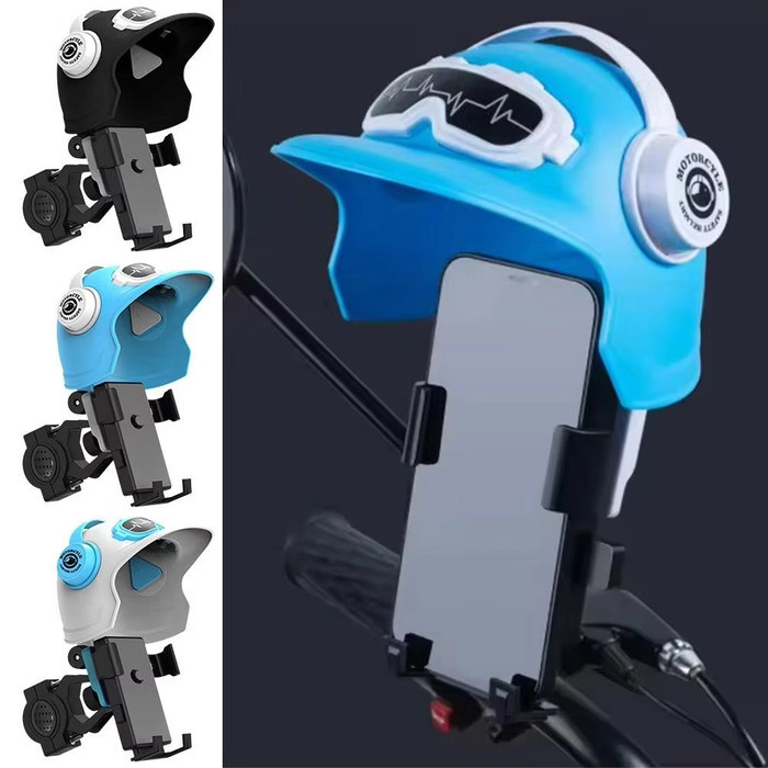 Jual Autoshopee Helmet Mobile Phone Holder Hp Smartphone Model Topi ...