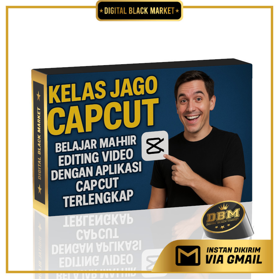 Jual ID132002 - Kelas Jago Capcut - Belajar Mahir Editing Video Dengan Aplikasi Cap Cut ...