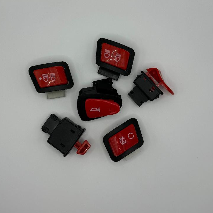 Jual Saklar Tombol Starter Engine Dimmer Warna Merah Vietnam Lampu Beam ...