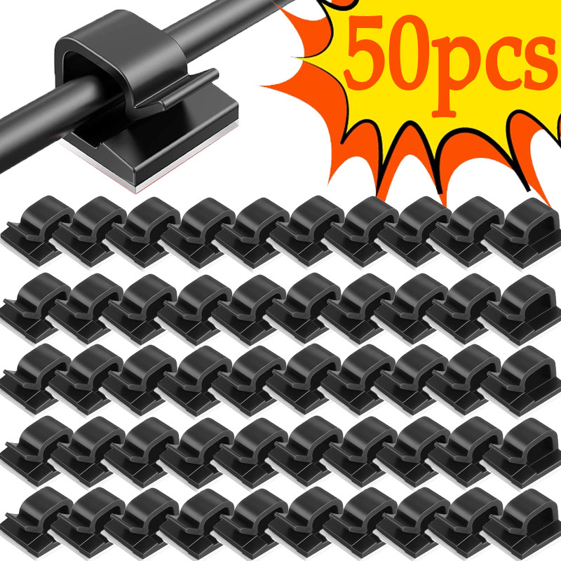 Jual Cable Clips For Car Dash Camera Dashboard Cable Clip Organizer ...