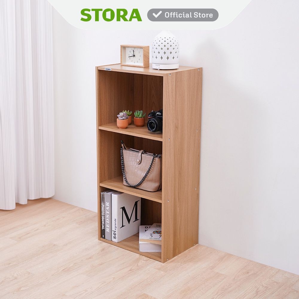 Jual Stora Rak Penyimpanan 3 Tingkat - Cokelat Organizer Serbaguna ...