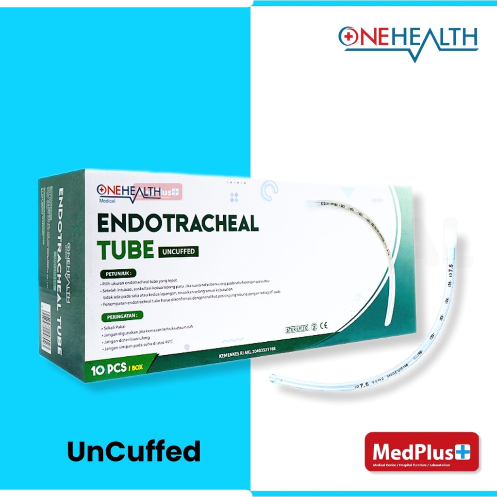 Jual Endotracheal Tube ETT UnCuffed Onehealth Satuan | Shopee Indonesia