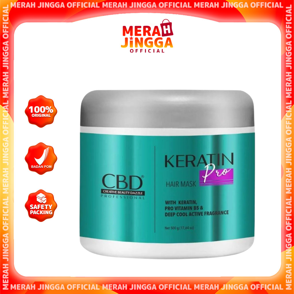 Jual CBD Professional Keratin Pro Daily Use Hair Mask (Masker Rambut ...