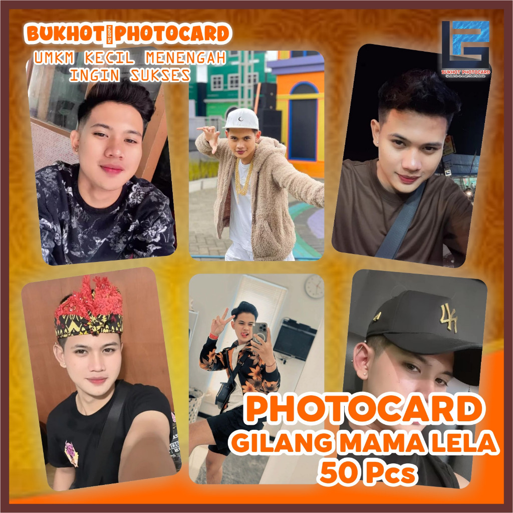 Jual Koleksi Foto Terbaru Photocard Gilang anggota tim mama lela isi 50 ...