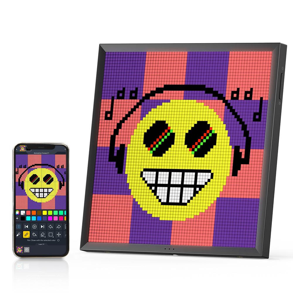 Jual Divoom Pixoo 64 Pixel Led Display 64*64 Electronic Display Board ...