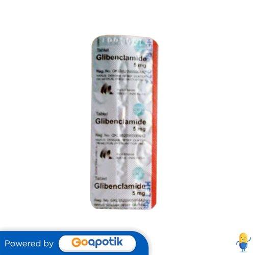 Jual Glibenclamide Indofarma 5 Mg Strip 10 Kaplet | Shopee Indonesia