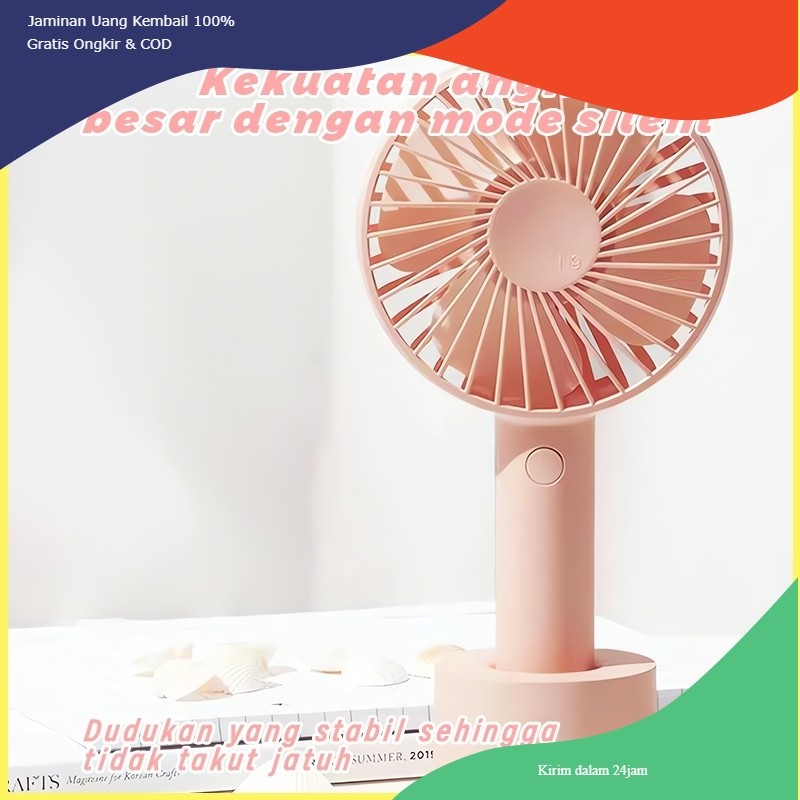 Jual Kipas Angin Mini Portabel USB, Kipas Meja Lipat dengan Layar LED ...