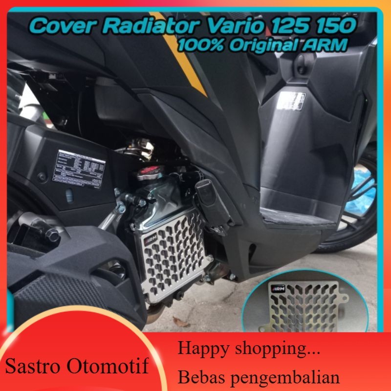 Jual Cover Radiator motor VARIO 125 150 ADV 150 PCX150 ARM Full CNC ...