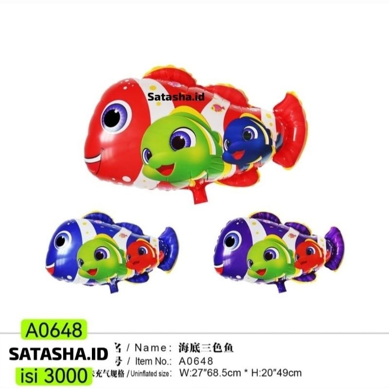 Jual BALON IKAN NEMO BARU GRENJENG IKAN NEMO BARU BALON GAS IKAN NEMO ...