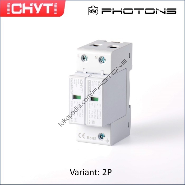 Jual JS88 Surge Protection Device Arrester SPD AC 2P 275V/ 4P 385V - 2P | Shopee Indonesia