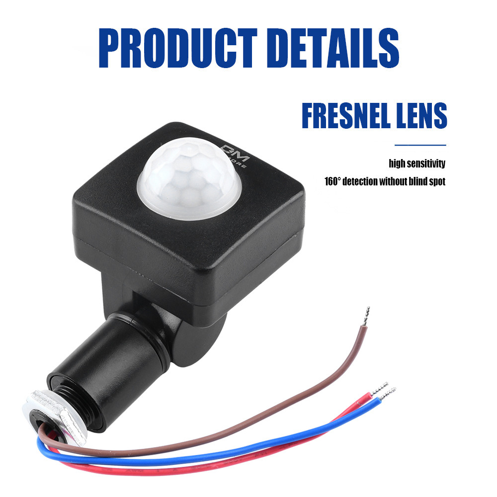 Jual Ultrathin LED Flood light PIR Motion Sensor Detector waterproof Outdoor 85-265V IP65 Motion ...