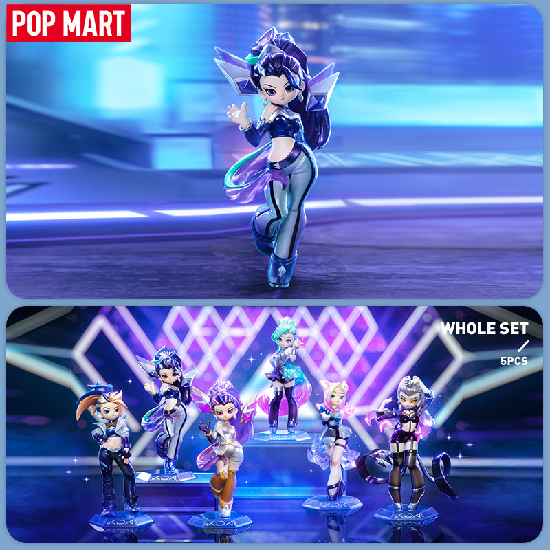 Jual POP MART League of Legends K/DA ALL OUT Series Figures 1PC/5PCS ...