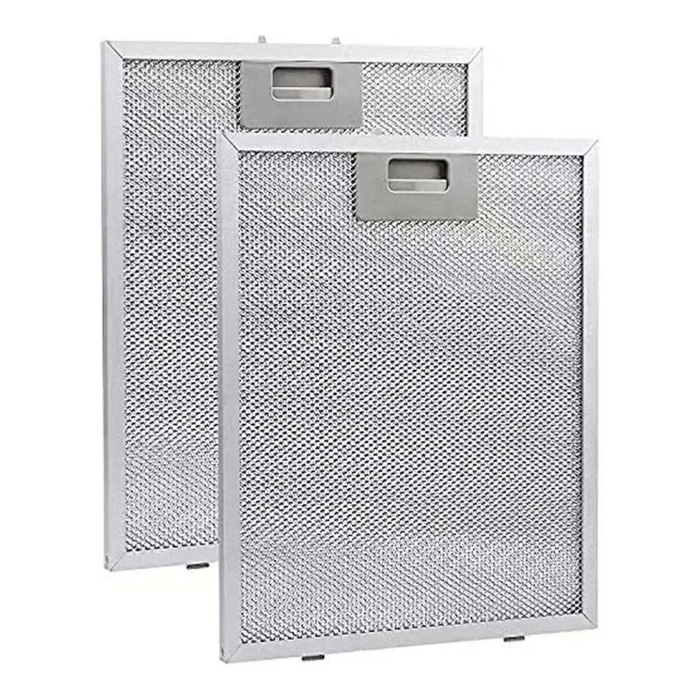 Jual Stainless Steel Cooker Hood Filters Silver Metal Mesh Extractor ...