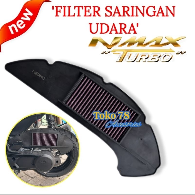Jual Filter saringan udara NMAX TURBO NEO NEO S 2024 New Nmax 2020 2021 ...