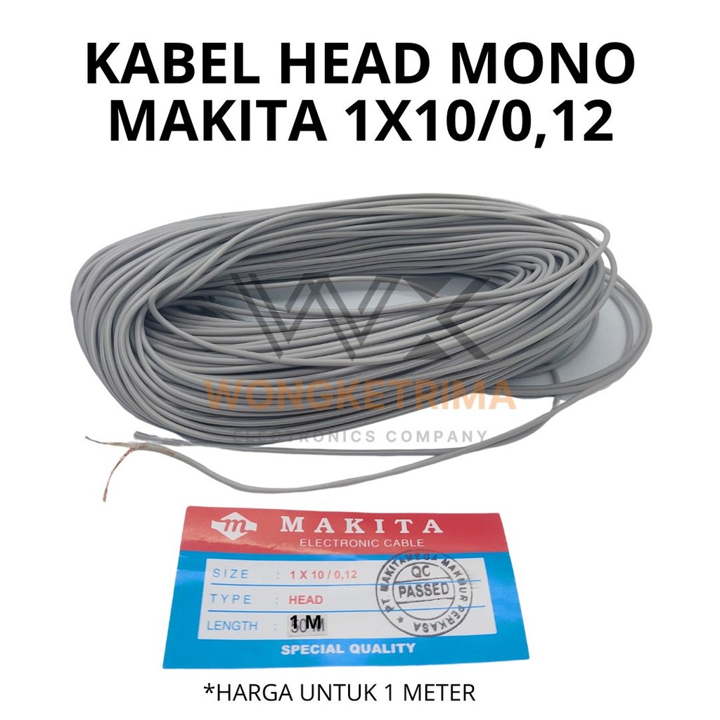 Jual KABEL HEAD MONO MAKITA 1X10/0,12 PERMETER | Shopee Indonesia
