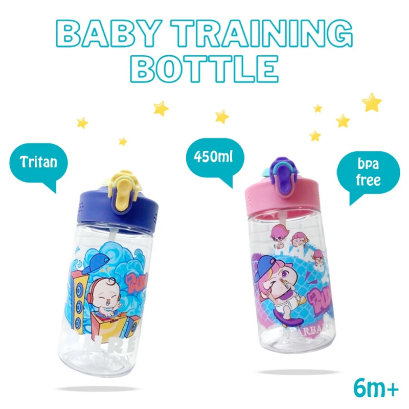 Jual Botol Minum Anak yang Aman dan Sehat: Botol Tritan Bebas BPA dengan Kapasitas 450ml ...