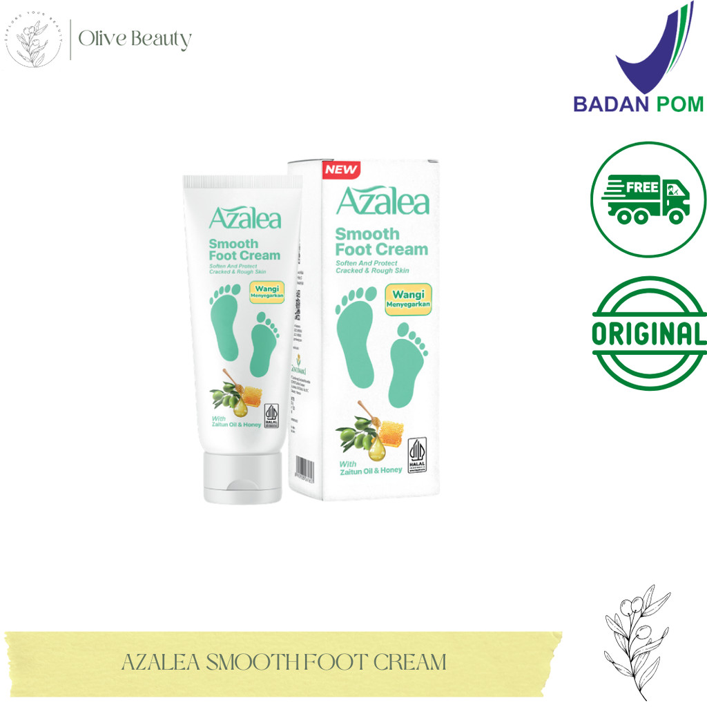 Jual Azalea Smooth Foot Cream - Krim Pelembut Kaki | Shopee Indonesia