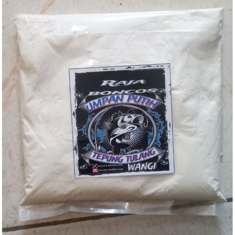 Jual Grosir Umpan// 1kg Umpan tepung tulang wangi raja boncos//Umpan ...