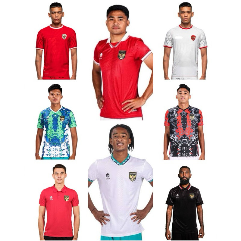 Jual Kaos Sepak Bola Timnas Indonesia Logo Bordir / Jersey Timnas ...