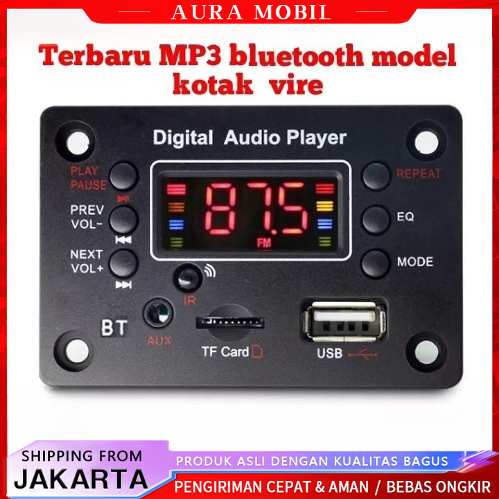Jual FY Kit Modul Mp3 Bluetooth Terbaru Kotak Vire 060 Modul Pemutar ...