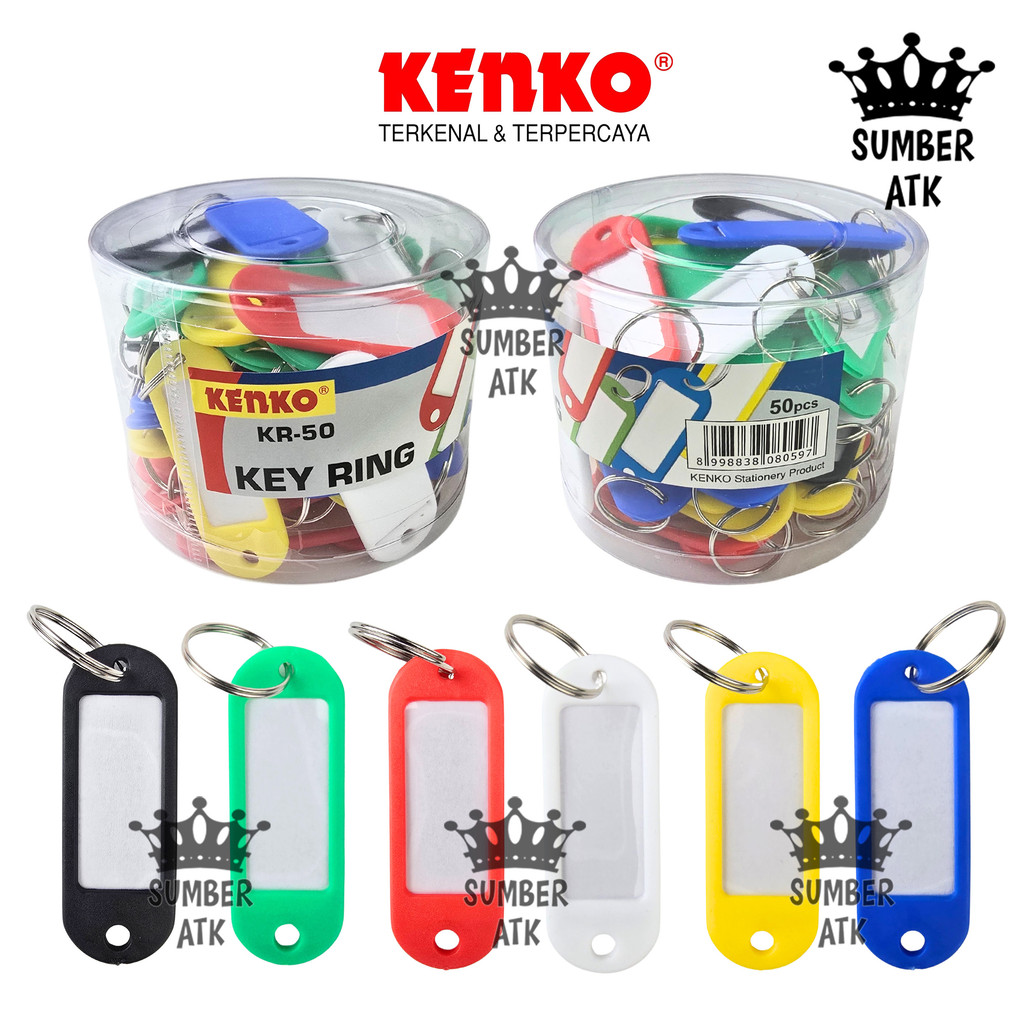 Jual KENKO KEY RING GANTUNGAN KUNCI KENKO KR-50 Color , Murah Serbaguna ...