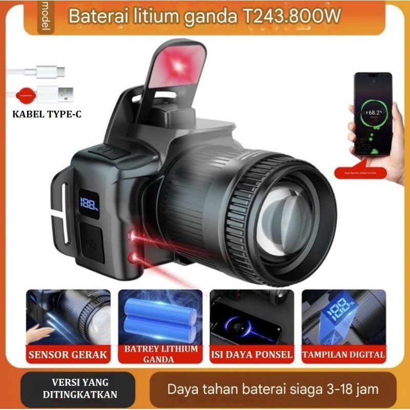 Jual Senter Outdoor Malam Untuk Melaut Dan Kepala Kamera Dengan ...