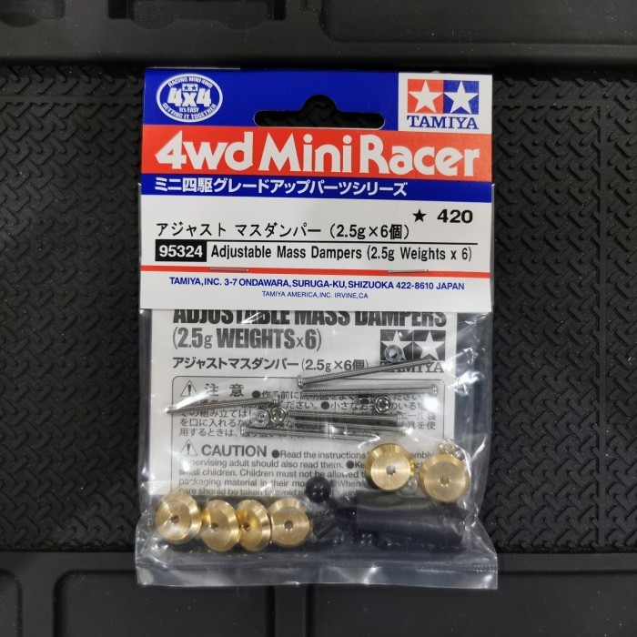 Jual Tamiya 95324 Adjustable Mass Dampers (2,5g Weights x 6) | Shopee ...