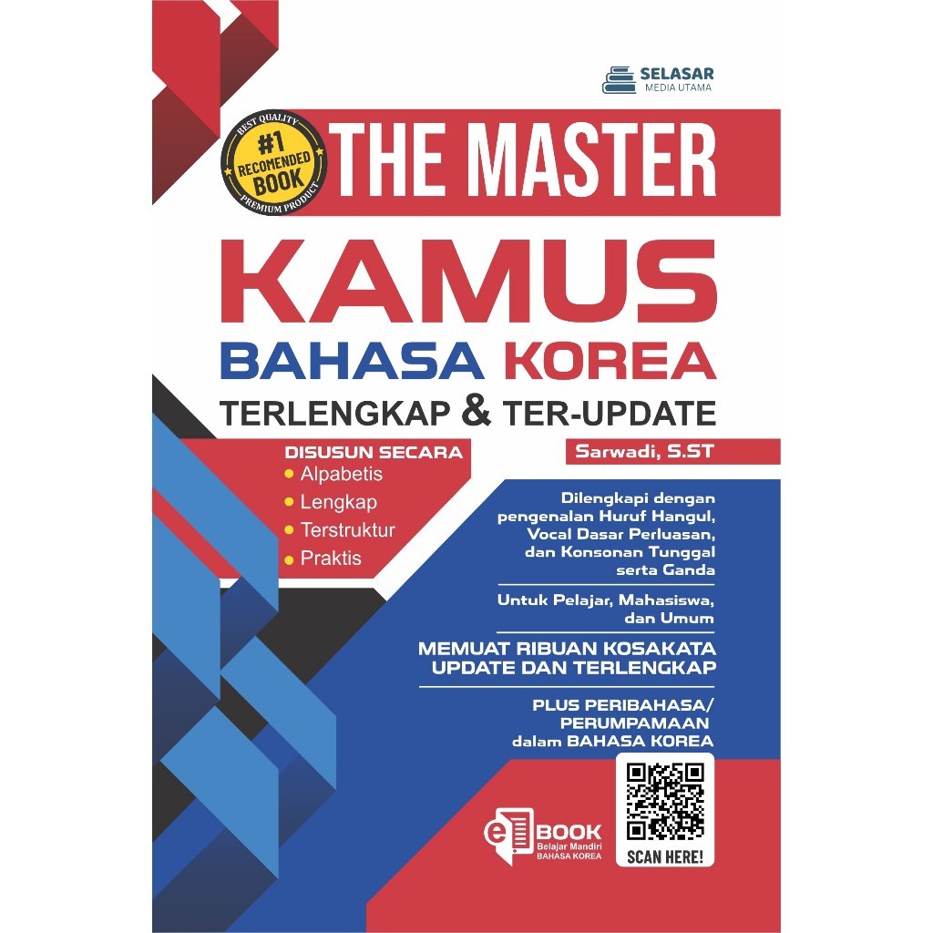 Jual Buku The Master Kamus Bahasa Korea (Selasar Media Utama) | Shopee ...