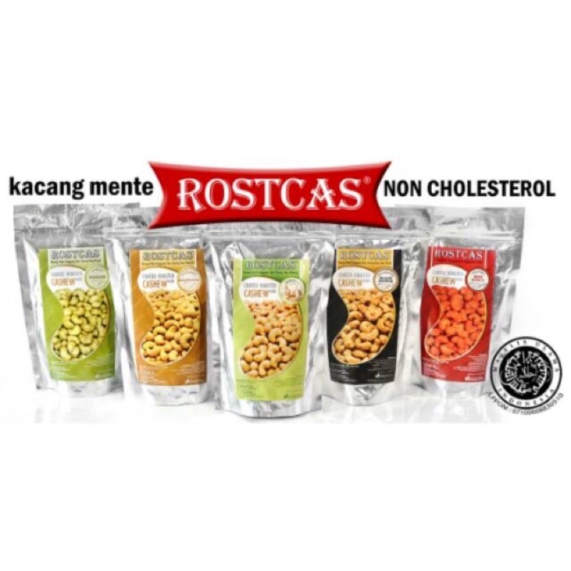 Jual TI Kacang Mente Rostcas Roastcas 197gr Kacang Mede Oven Panggang ...
