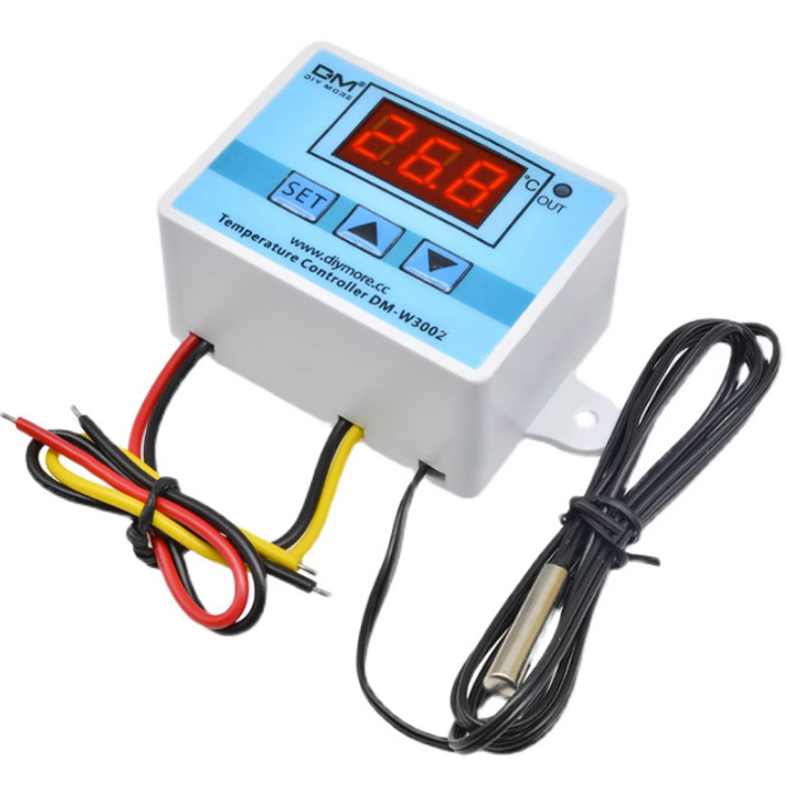Jual XH-W3002 W3002 AC 110V-220V DC 24V DC 12V Led Digital Thermoregulator Thermostat ...