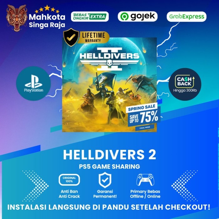 Jual Helldivers 2 - PS5 - Playstation 5 Digital Sharing | Shopee Indonesia