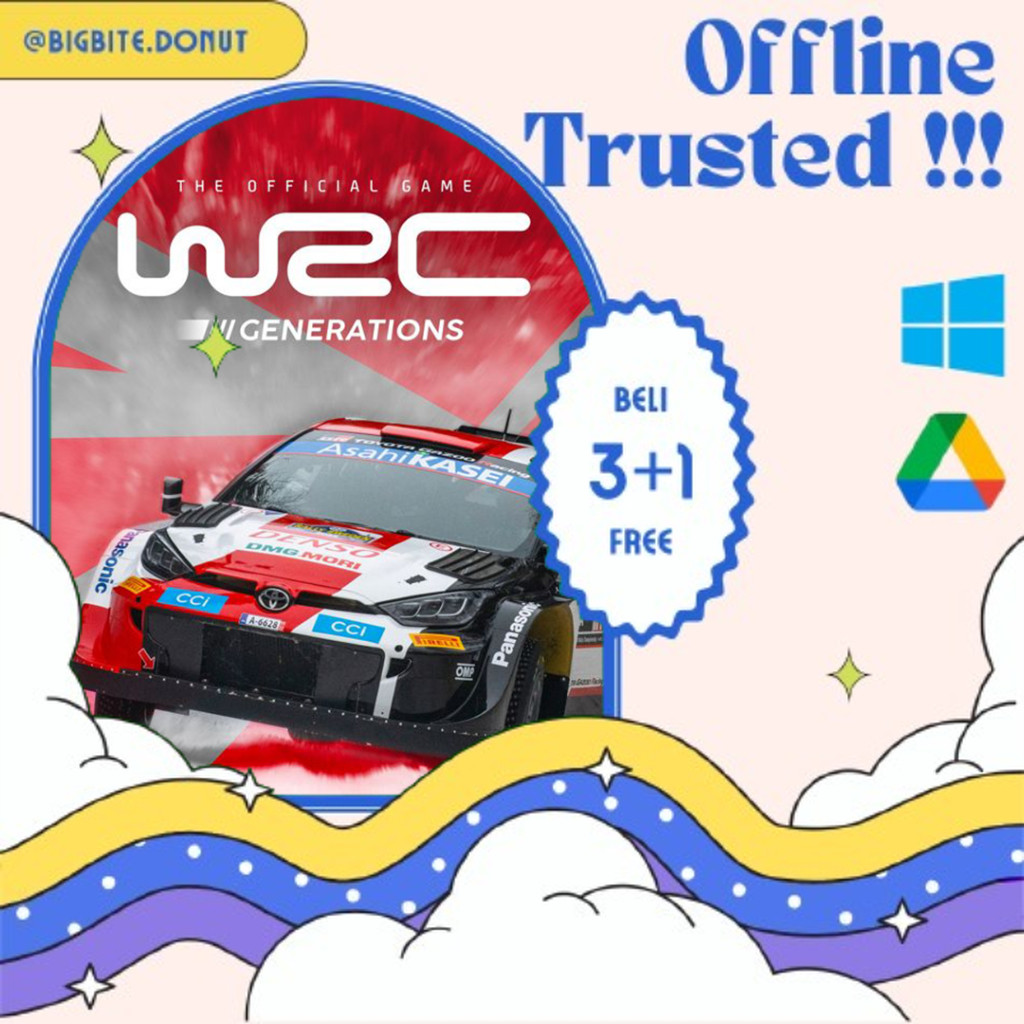 Jual WRC Generations The FIA WRC Official Game - Game PC Simulator ...