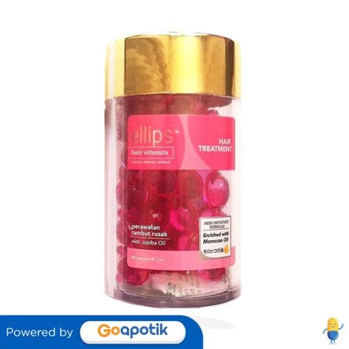 Jual Ellips Hair Vitamin Hair Treatment Botol 50 Kapsul | Shopee Indonesia