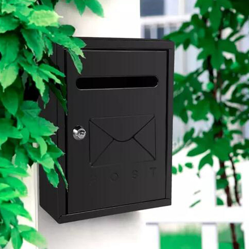 Jual Vintage Wall Mount Mailbox Outside Mailboxes Farmhouse Post Box ...