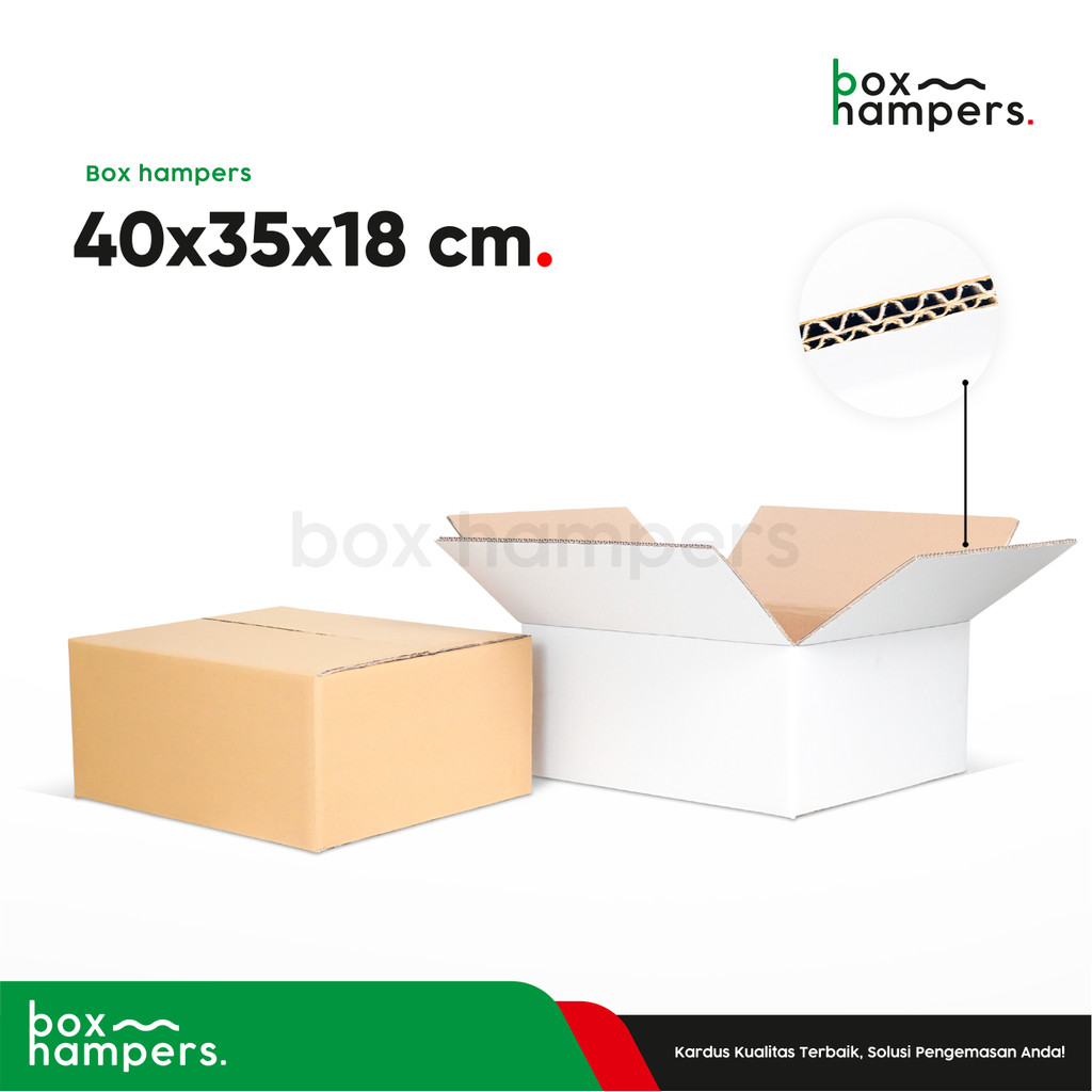 Jual Box 40x35x18 Doublewall Karton/Kotak/Box/Kemasan/Kardus/Packaging ...