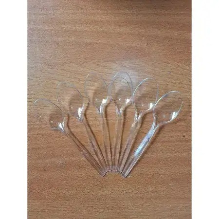 Jual Sendok STG Bening Isi 100pcs / Sendok Teh Bening / Sendok Pudding ...