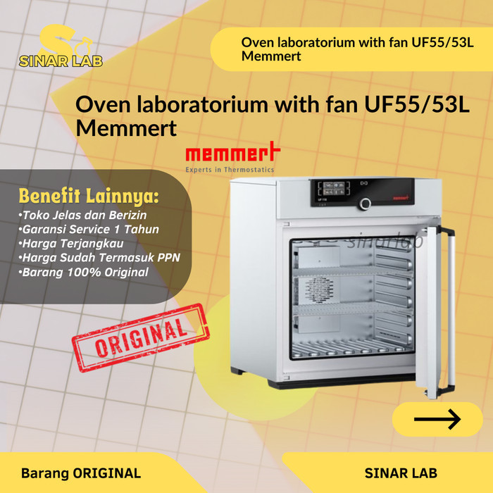 Jual Oven laboratorium with fan UF55/53L Memmert | Shopee Indonesia
