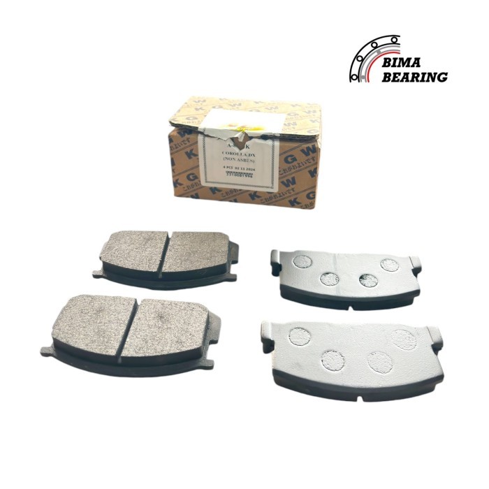Jual Kampas Rem Depan Corolla DX KE70 KGW Brake Pad FRONT ORI | Shopee ...