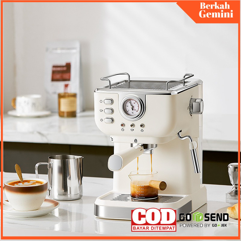 Jual OSVO Mesin Kopi Espresso Coffee Maker Frothing 20 Bar 1050W 1.5L - CM3120 - 7CHKF5WH ...