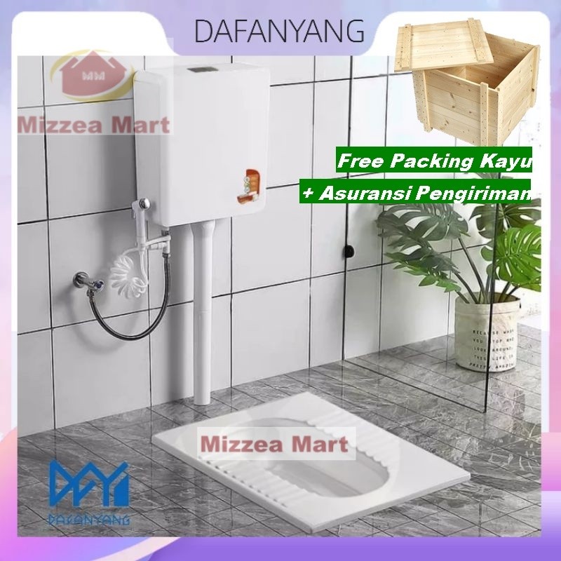 Jual Mizzea Closet | Kloset Jongkok Mr.Tao 1Set + Energy Saving Water Tank Wc Jongkok Bahan ...