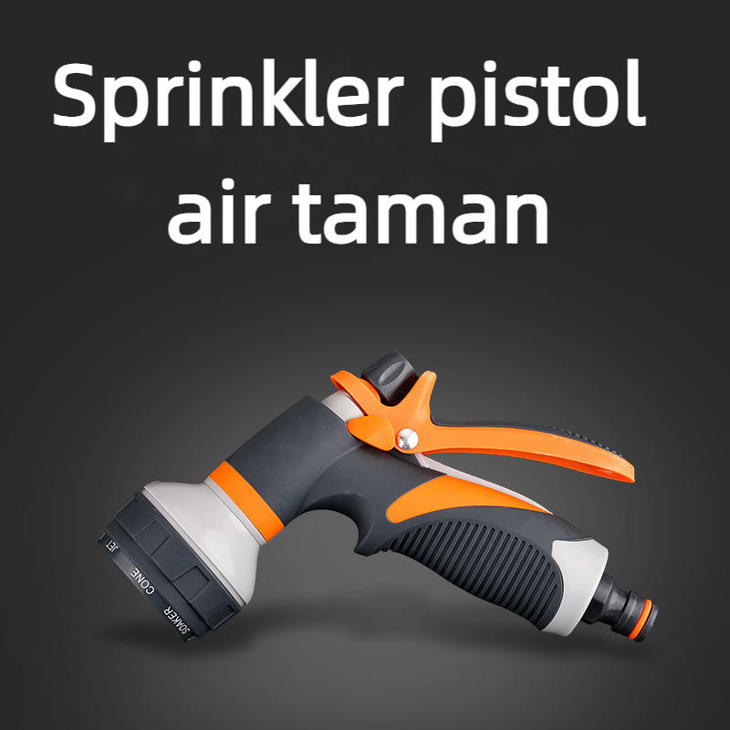 Jual Sprinkler Pistol Air Taman Menghubungkan Keran Faucet 8 Pola ...