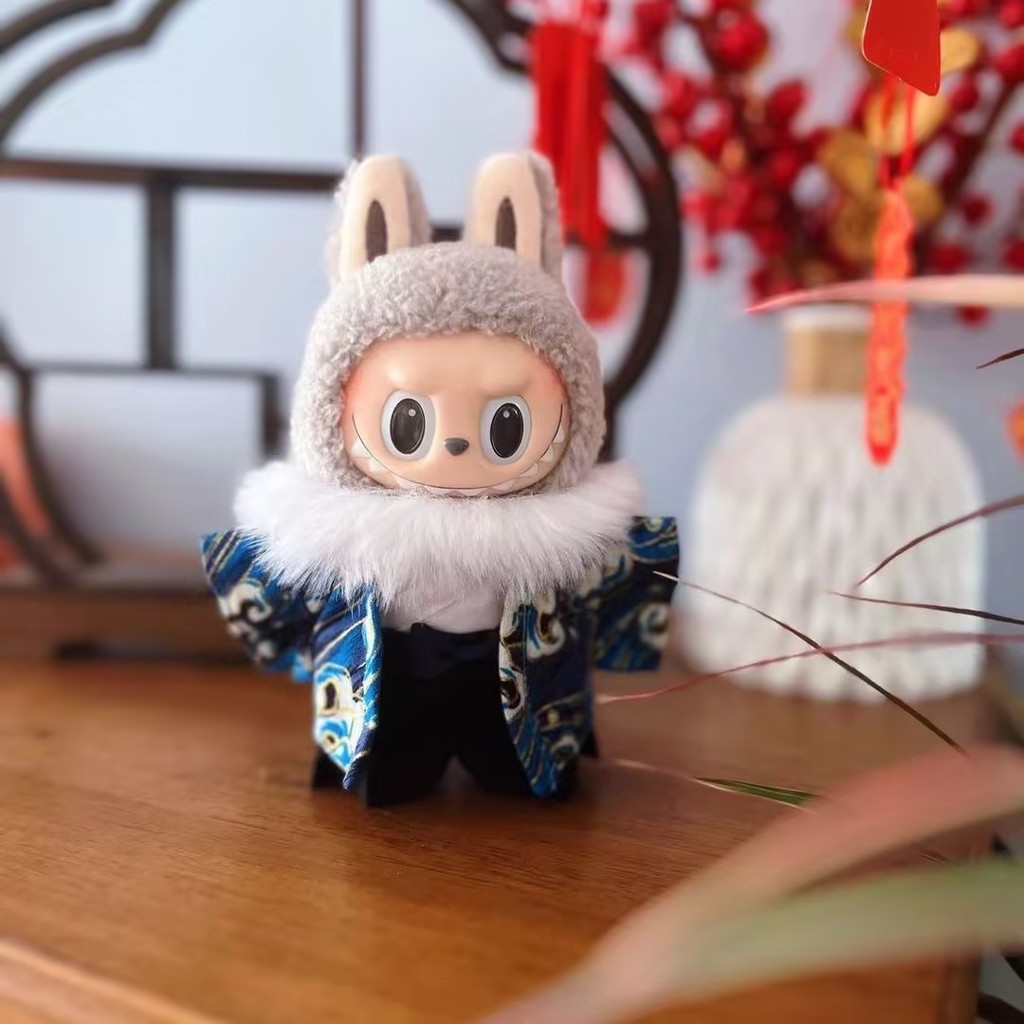 Jual READY【17CM】 POP - MART LABUBU MACARON Labubu BONEKA BAJUNYA ...