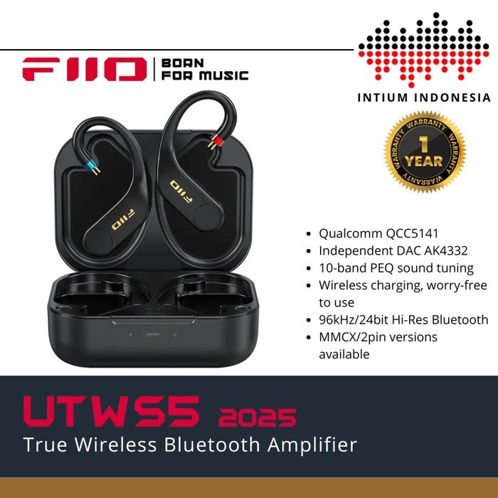 Jual FiiO UTWS5 / UTWS-5 / UTWS 5 2025 True Wireless Ear hooks ...