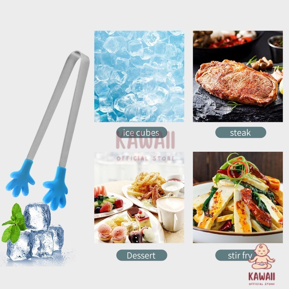 Jual KS Penjepit Bento BBQ Makanan Karakter Tangan Tong Penjepit Kecil ...
